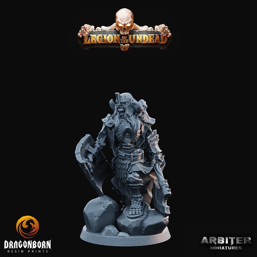 Skeleton Axe 1 - D&D - 9th Age - Kings of War - Tabletop Wargaming ...