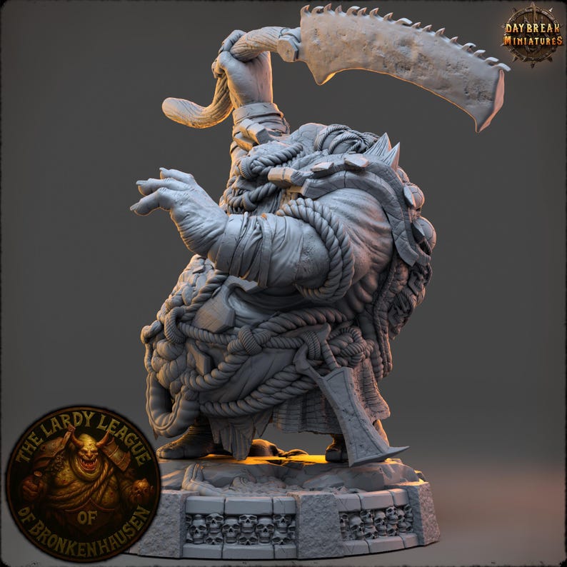 Oozebane Porrick - Plague - Demon - Daemon - Dnd - RPG - Wargaming ...