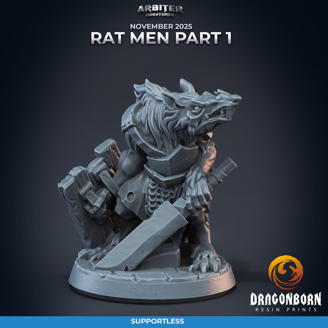 Rat Man 01 [25/11] - D&D - 9th Age - Kings of War - Tabletop Wargaming ...