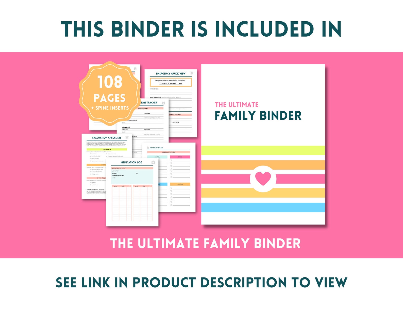 The Handy Emergency Binder -- Family Emergency Preparedness PDF ...