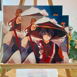 GENSHIN IMPACT SCARAMOUCHE Fan Merch Balladeer Art Print - Etsy