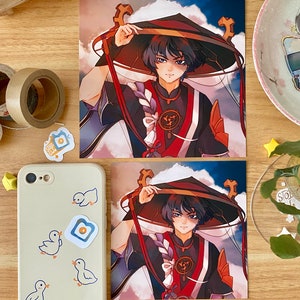 GENSHIN IMPACT SCARAMOUCHE Fan Merch Balladeer Art Print - Etsy