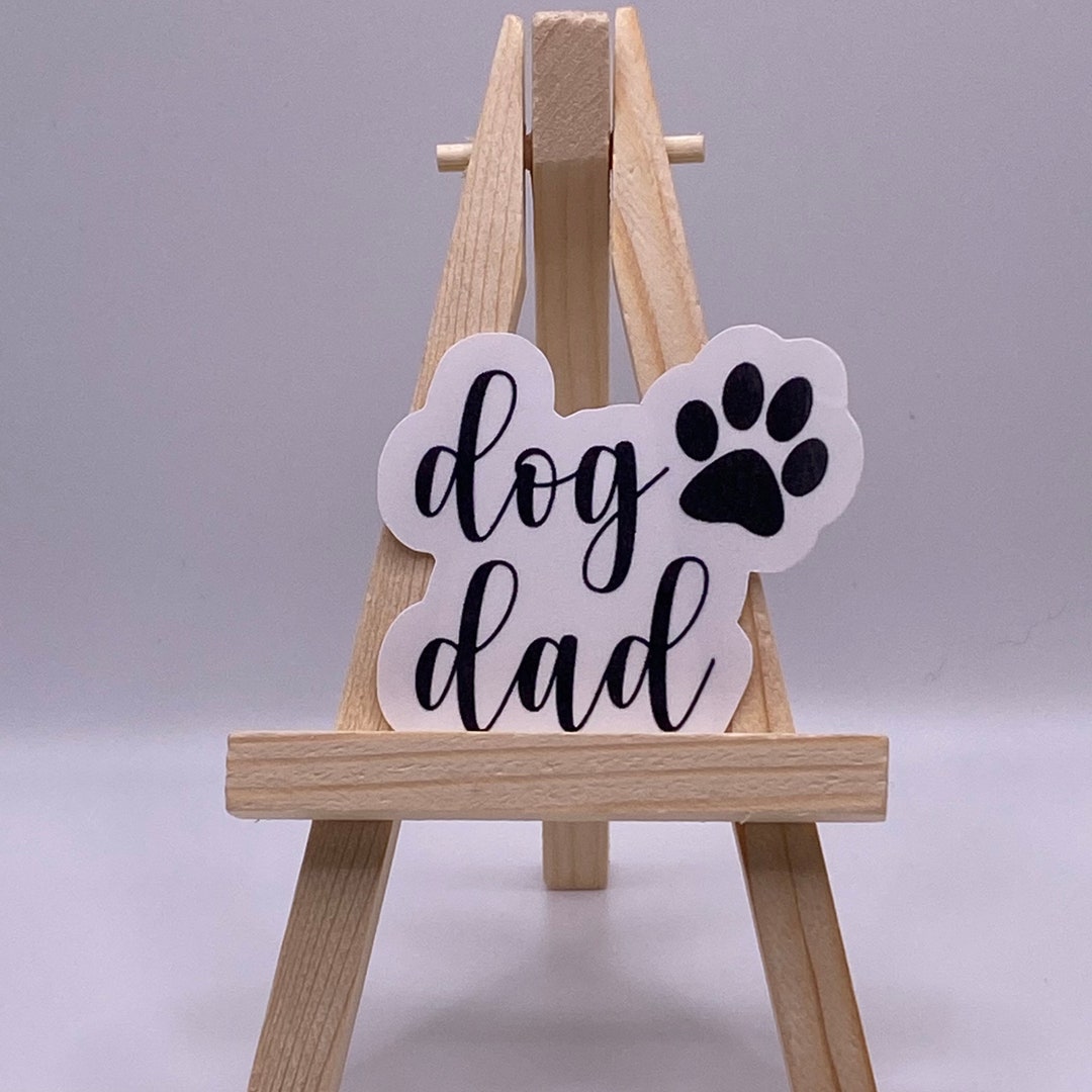 Dog Dad Sticker - Etsy