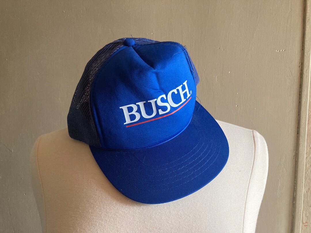 Vintage Busch Beer Logo Hat - Etsy