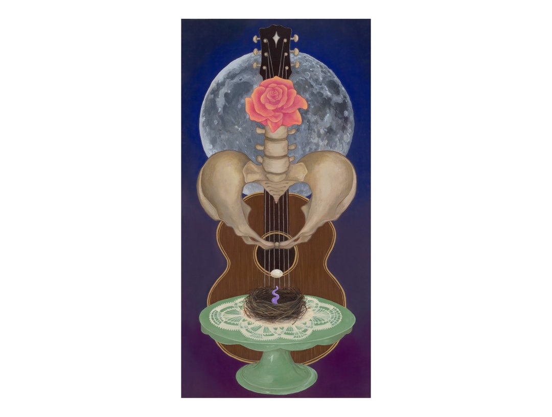 Fine Art Print: the Offering Women Birth Moon - Etsy