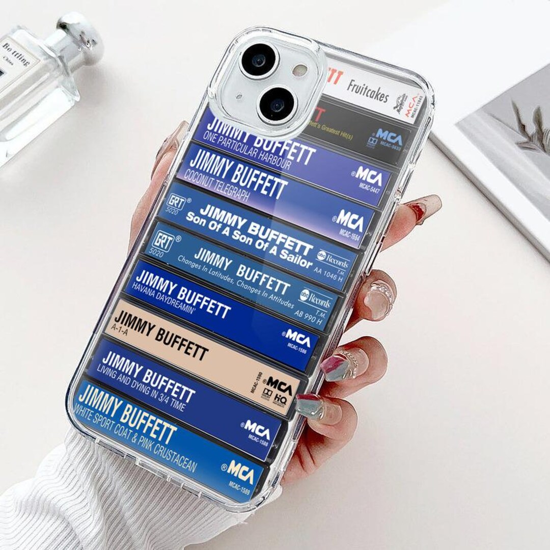 Jimmy Buffett Albums Cassette Collection Retro Phone Case - Etsy