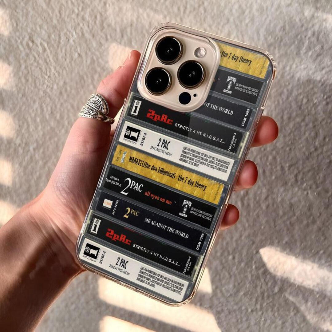 Tupac Albums Cassette Collection Retro Phone Case - Etsy