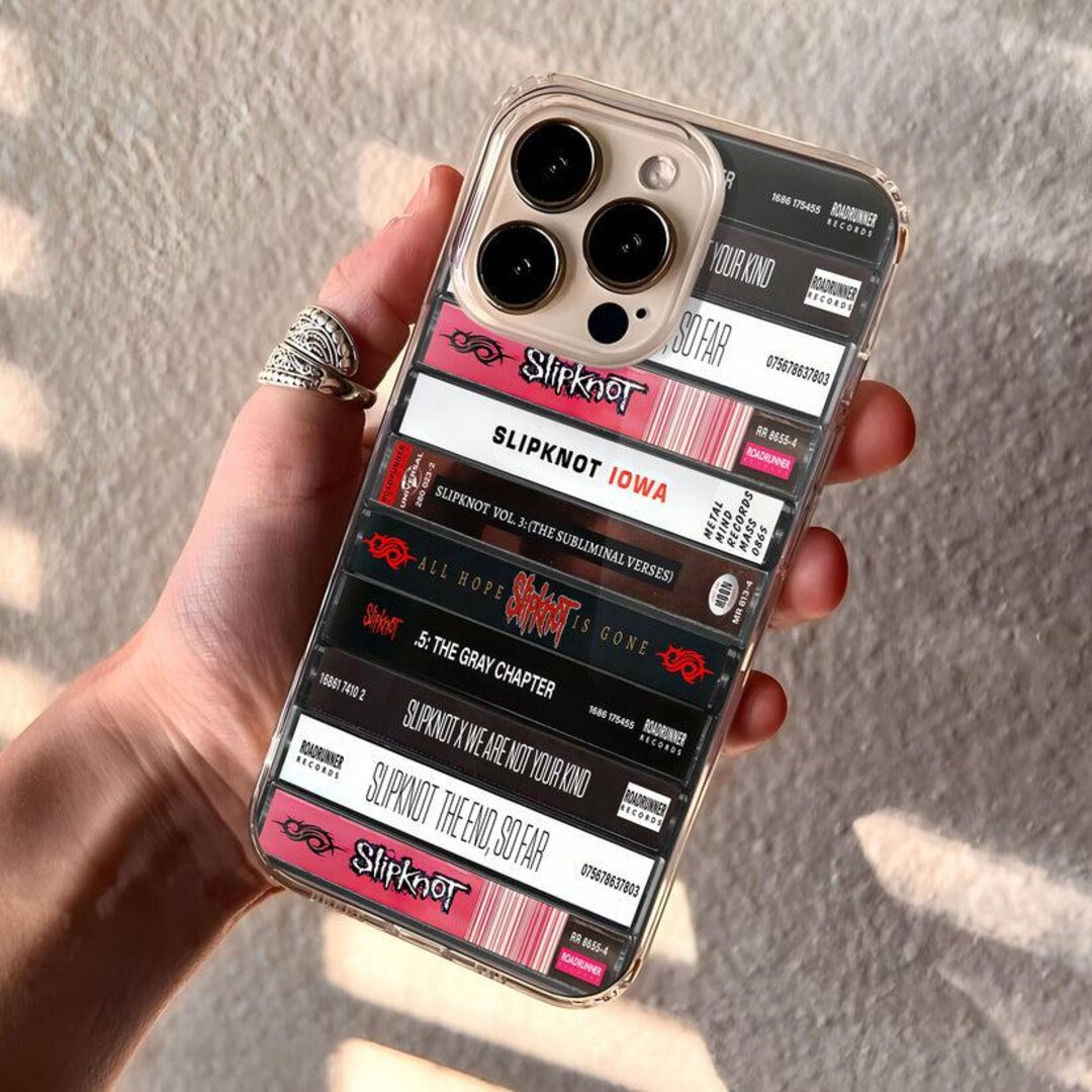 Slipknot Albums Cassette Collection Retro Phone Case - Etsy