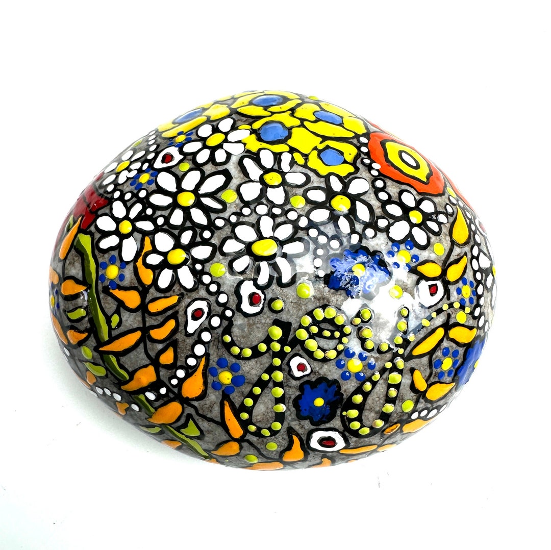 Sprinkles of JOY Rock Wildflower Rock Painted Stone - Etsy