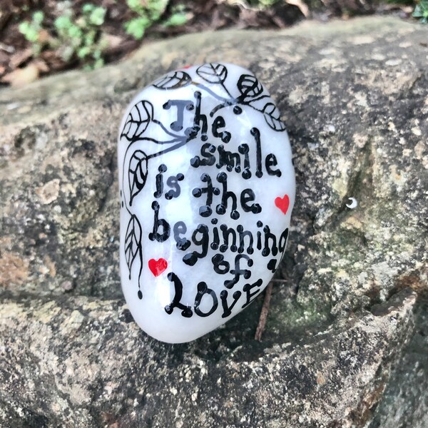 Painted Rocks With Quotes - Etsy