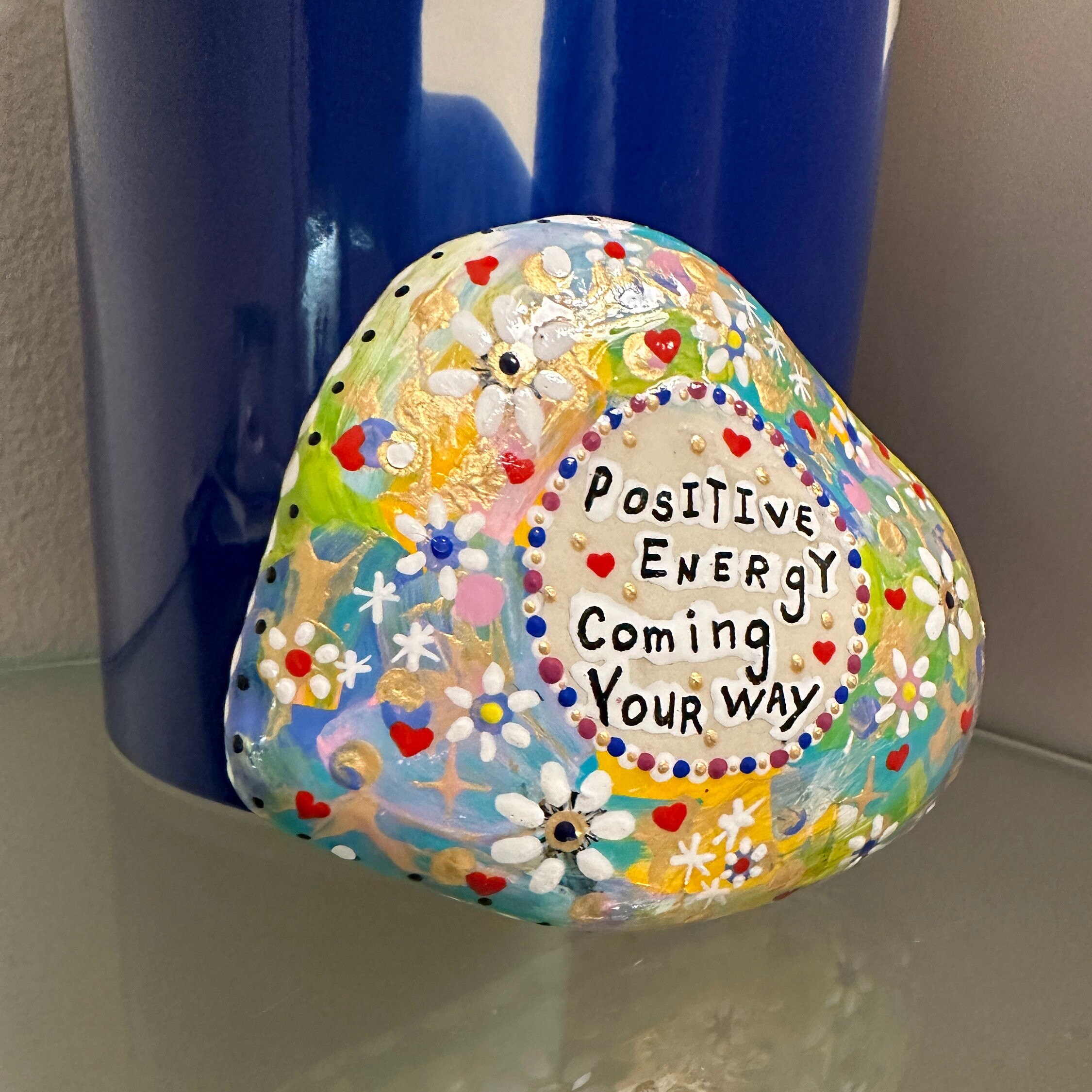 Positivity Rock, Inspirational Message, Encouragement Gift - Etsy