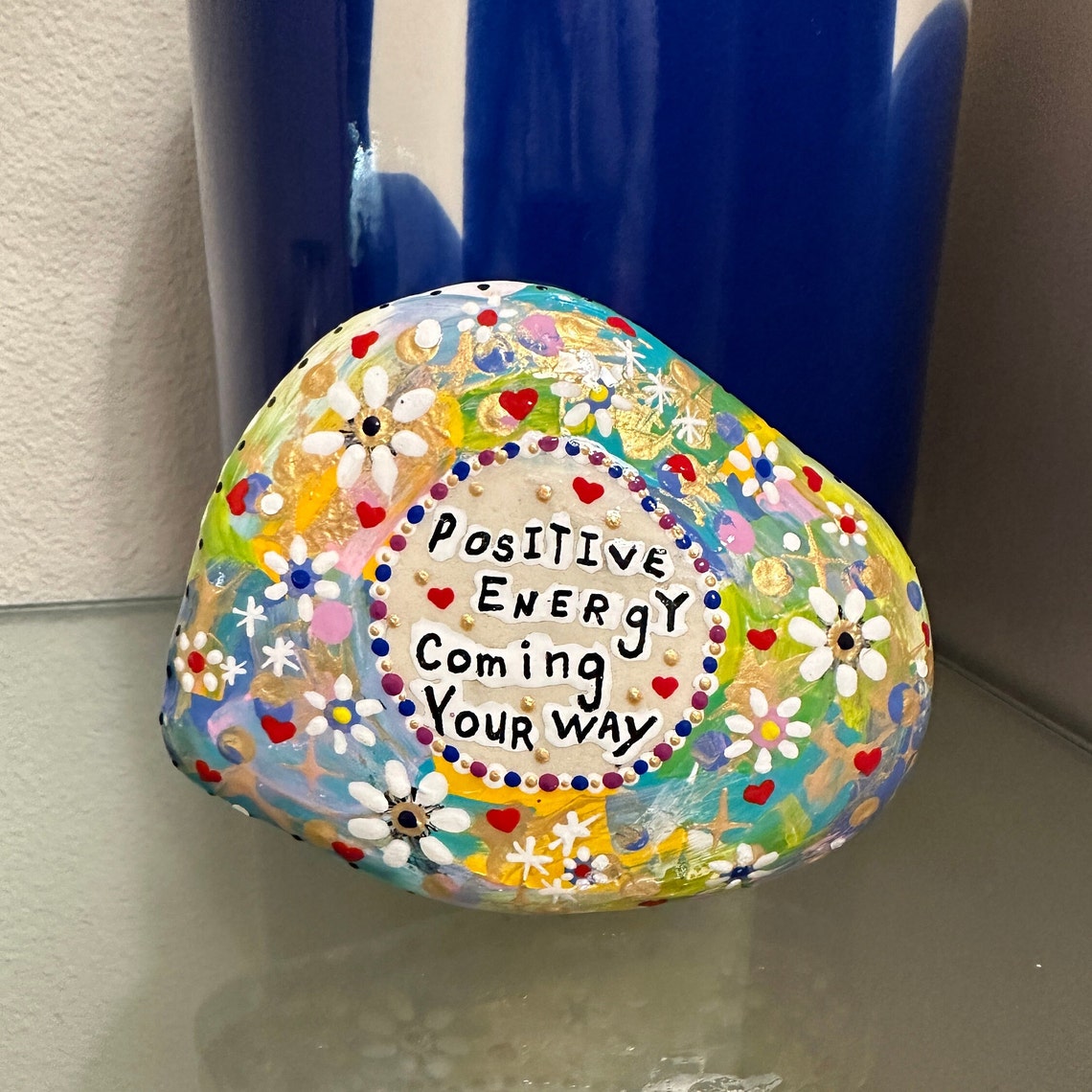 Positivity Rock, Inspirational Message, Encouragement Gift - Etsy