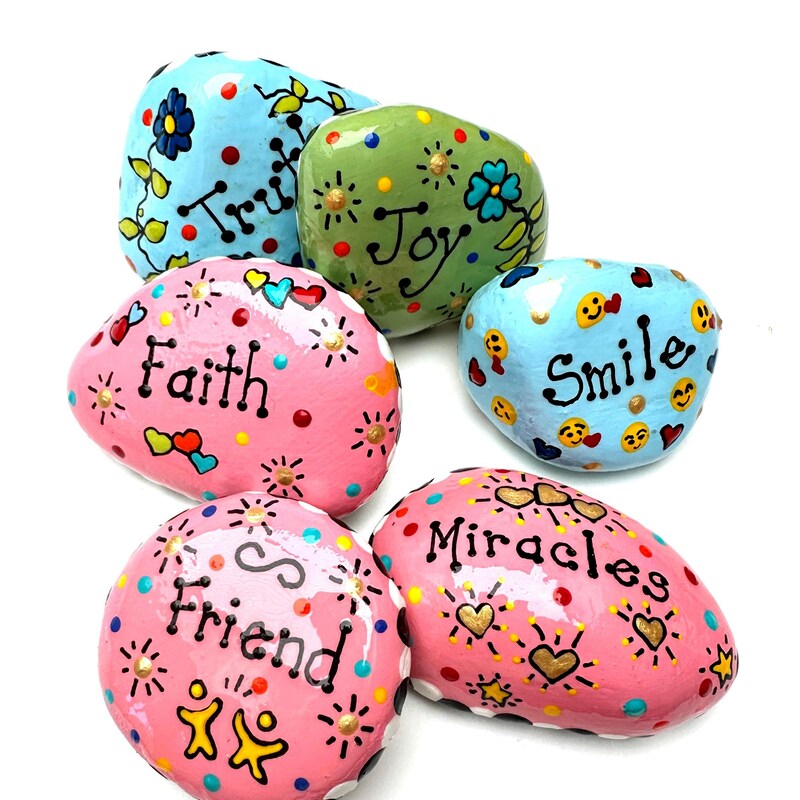 Affirmation Rocks - Etsy