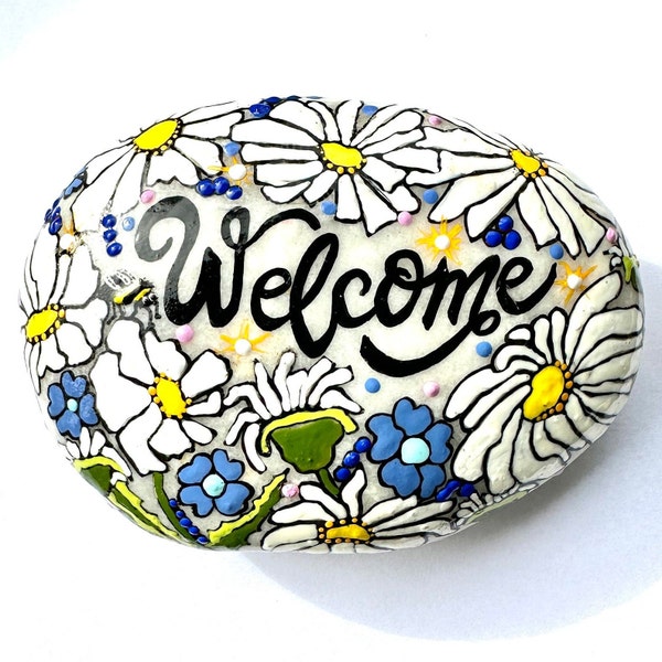 Welcome Rocks - Etsy