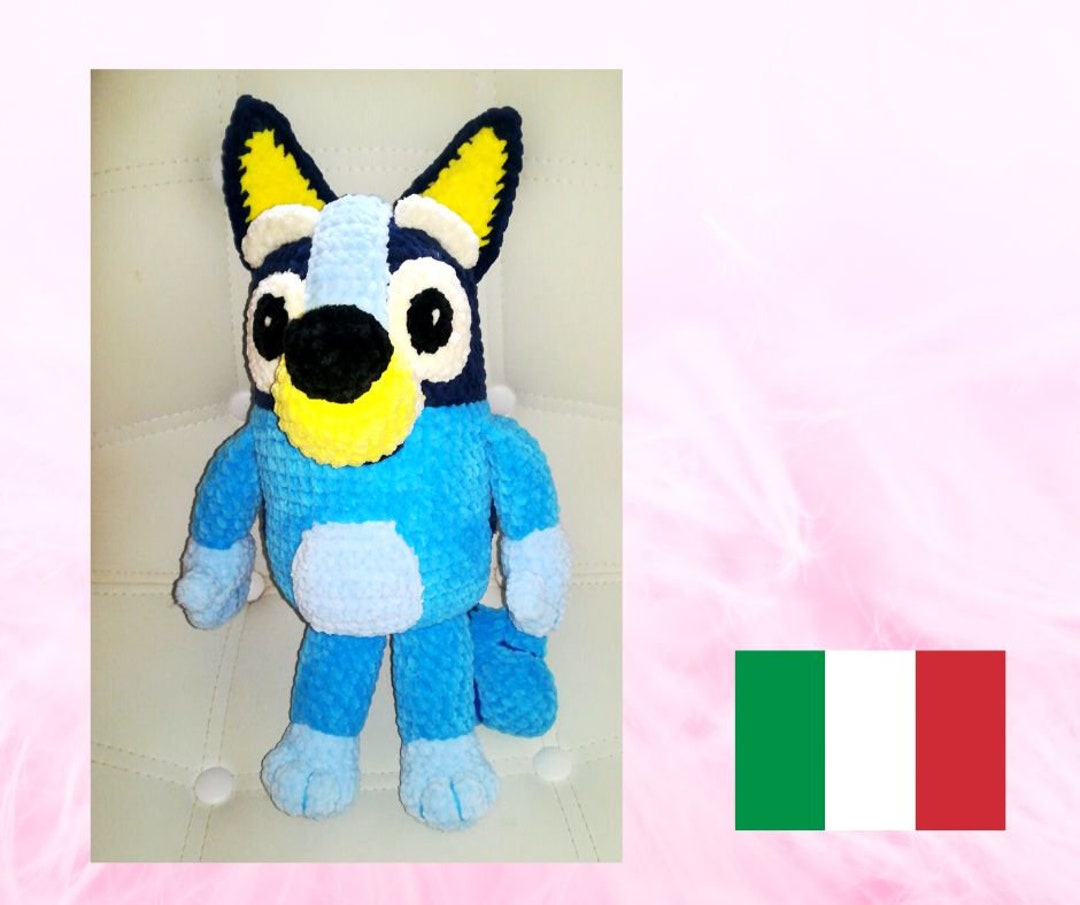 Amigurumi Bluey Tutorial in Italian - Etsy