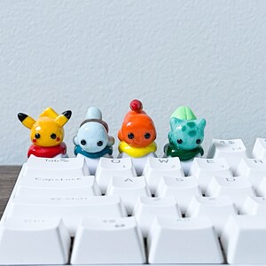 Squirtle Pokemon Handmade Artisan PBT Keycap With Cherry MX Stem - Etsy
