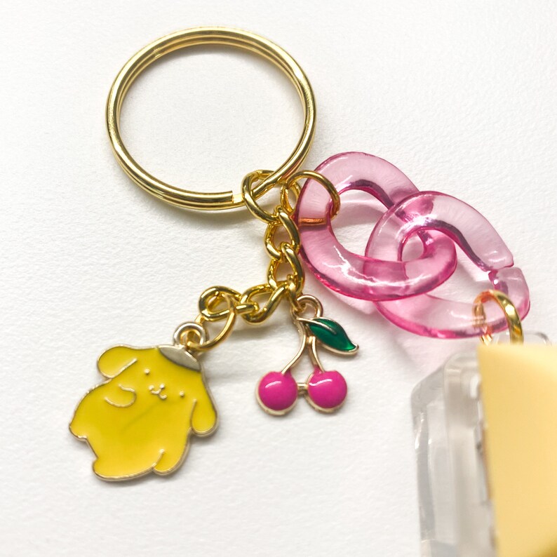 Pompompurin Keycap Fidget Keychain - Etsy