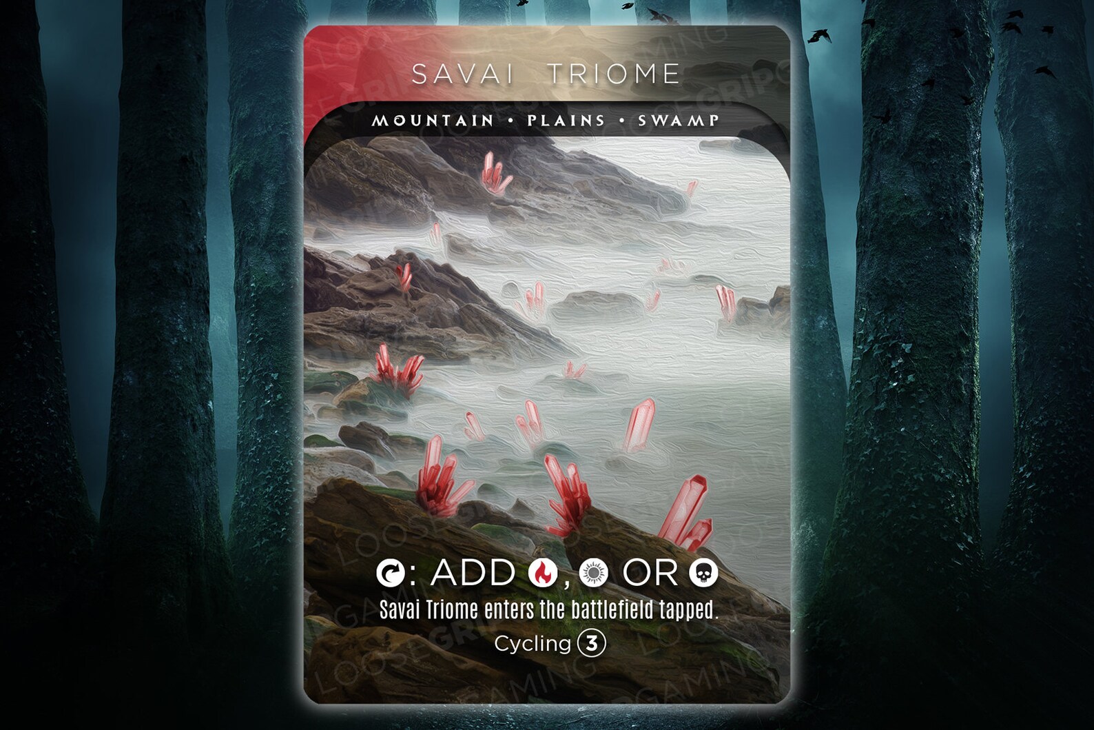 Savai Triome Alternate Art MTG Proxy | Etsy