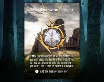 Mox Diamond Stronghold MTG Proxy Card - Etsy