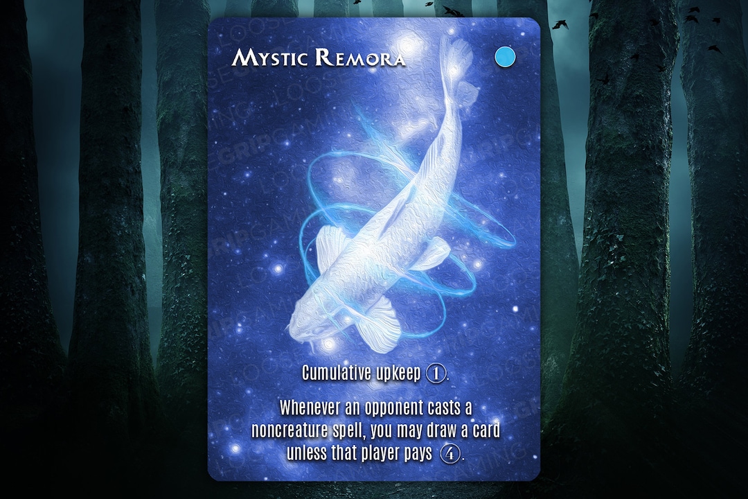 Mystic Remora Alternate Art MTG Proxy - Etsy