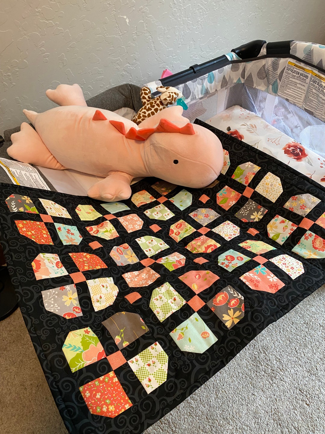 Summer Squares Min Quilt - Etsy