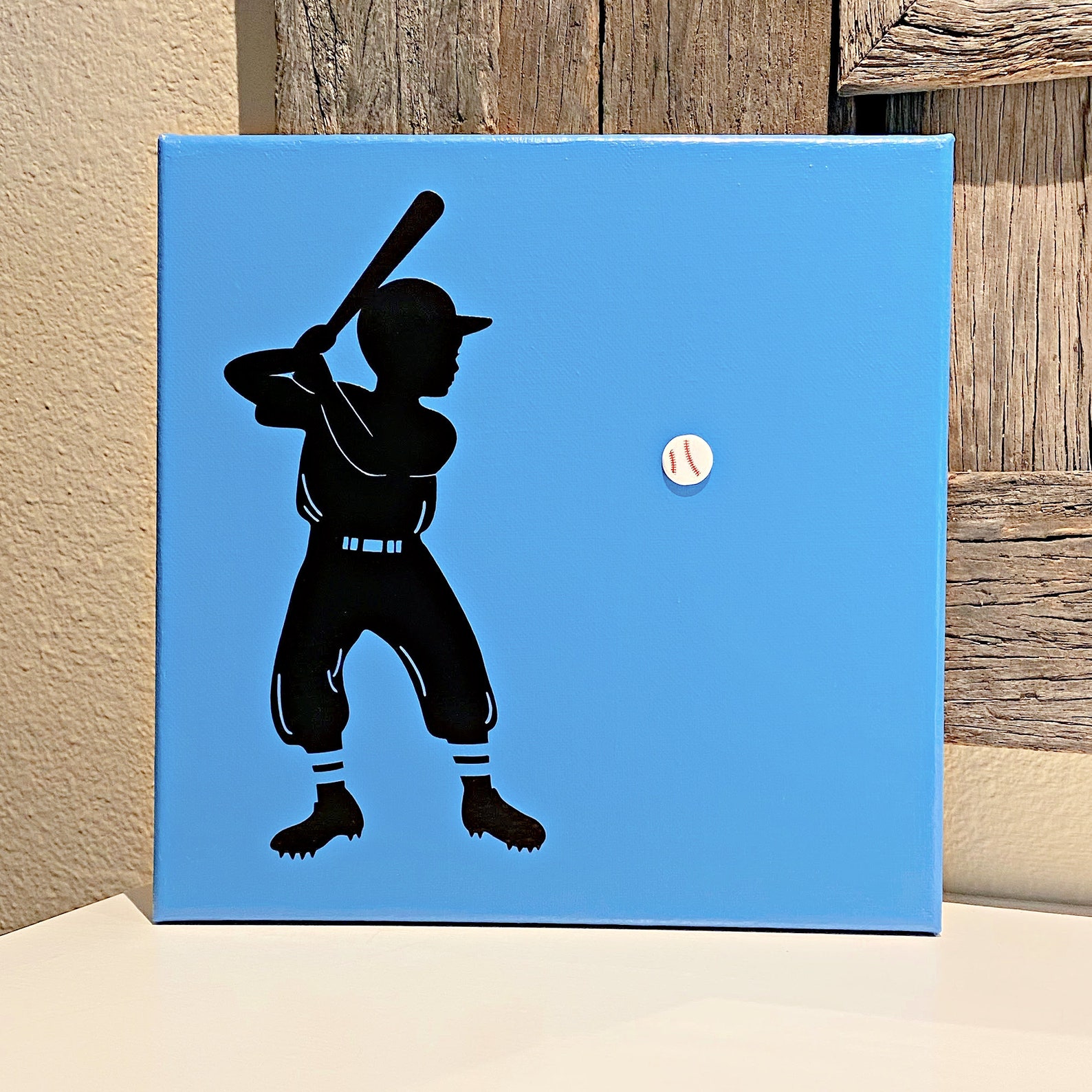 Baseball Art, Baseball Player Art, Vintage Style, Vintage Baseball ...