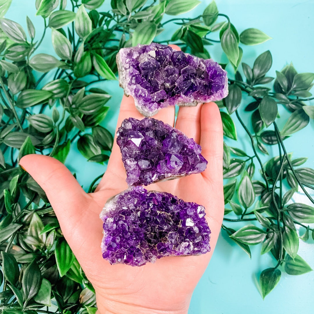 Royal Amethyst Clusters, Stone of Balance, Purple Crystals, Healing ...