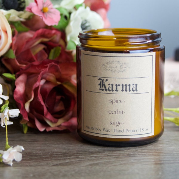 Karma Candle - Etsy