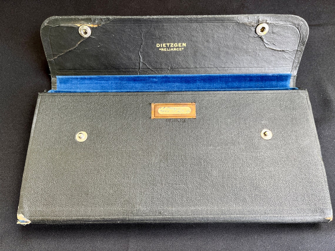 Vintage Dietzgen Reliance German Technical Drawing Set - Etsy