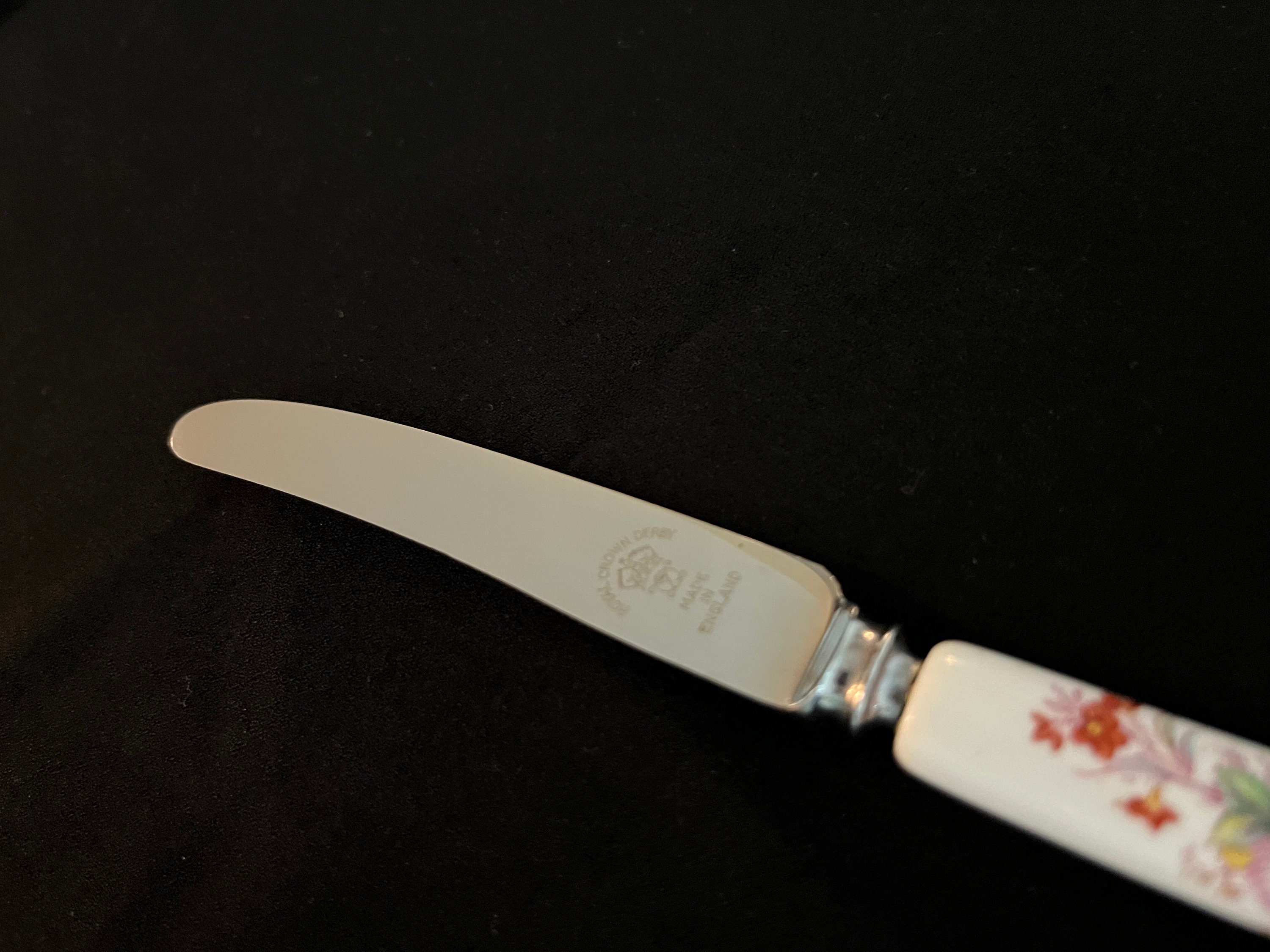 Royal Crown Derby Porcelain Handles Knives - Etsy