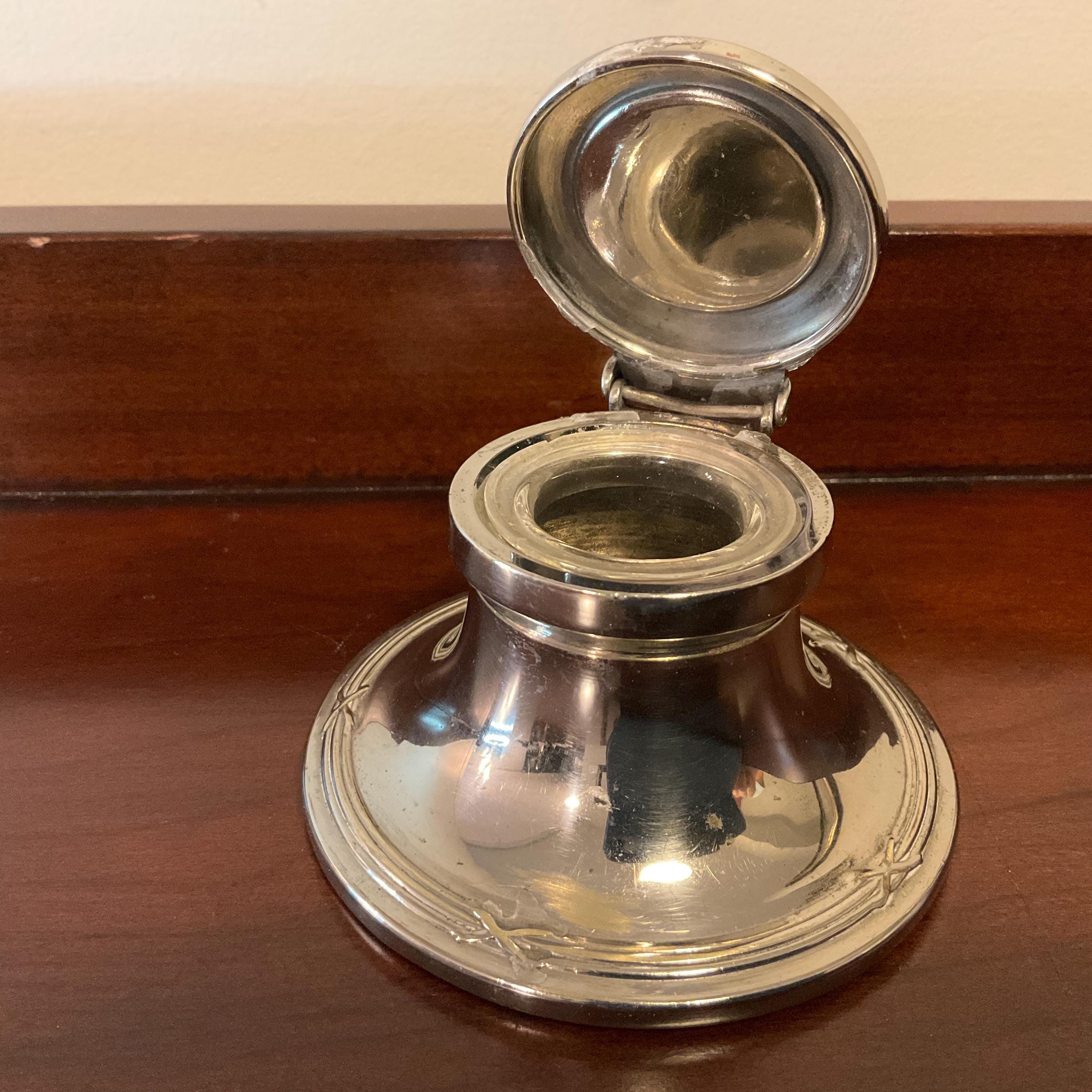 Vintage Inkwell - Etsy