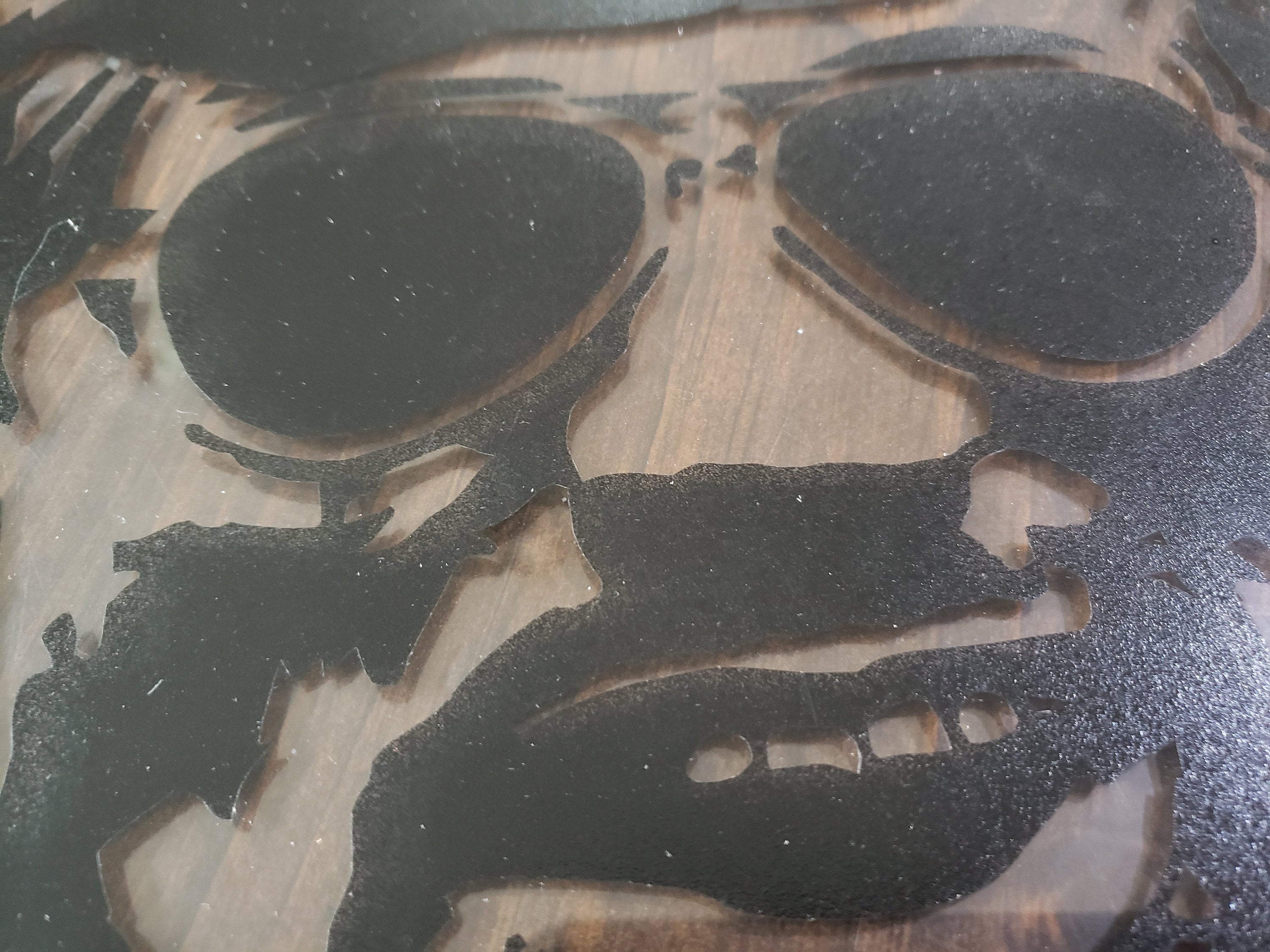 George Attla, Silhouette Portrait - Etsy