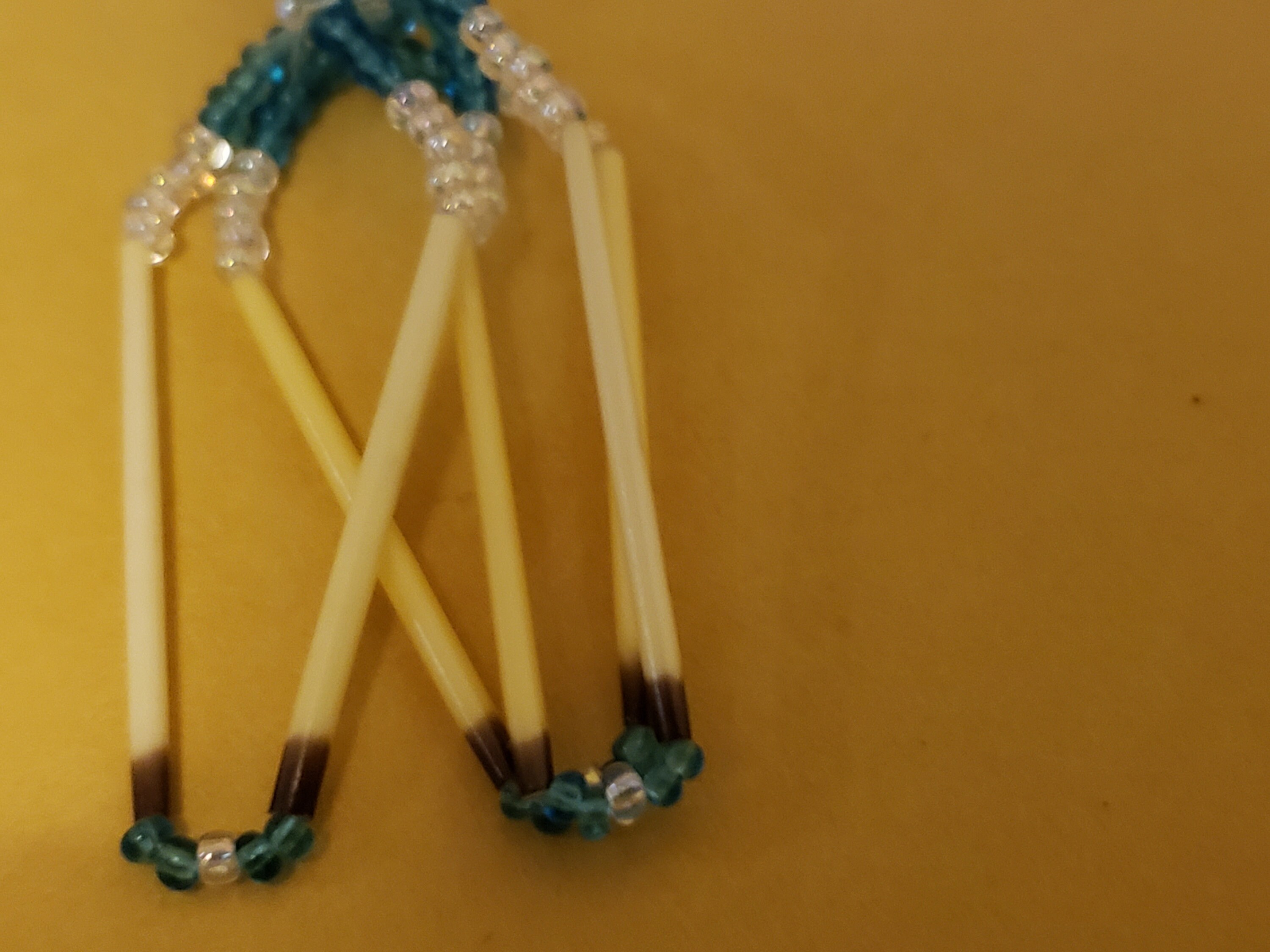 Alaska Native Beaded Ear Rings - Etsy