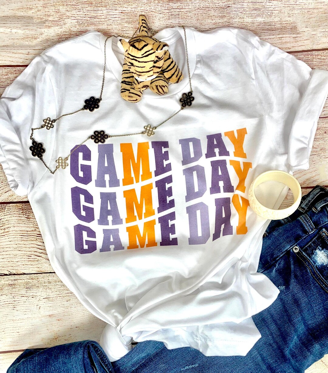 LSU Game Day Shirt, LSU Tigers, Game Day, Football Shirt - Etsy
