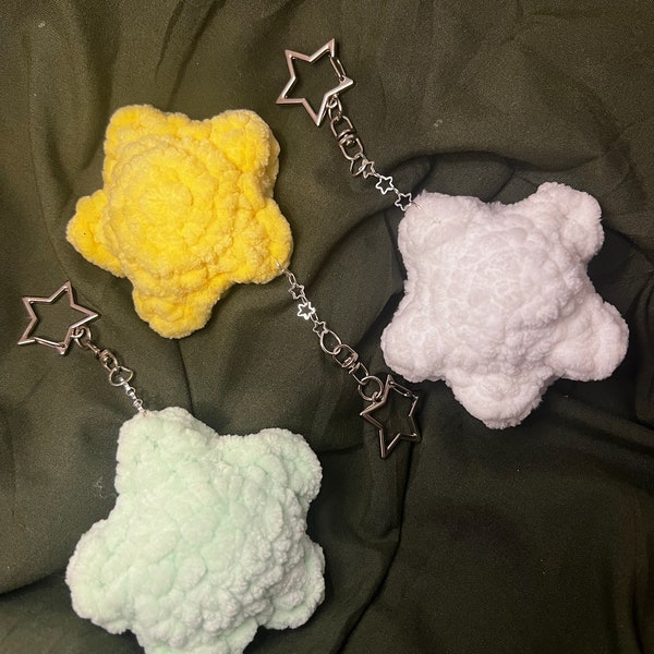 Star Keychain - Etsy