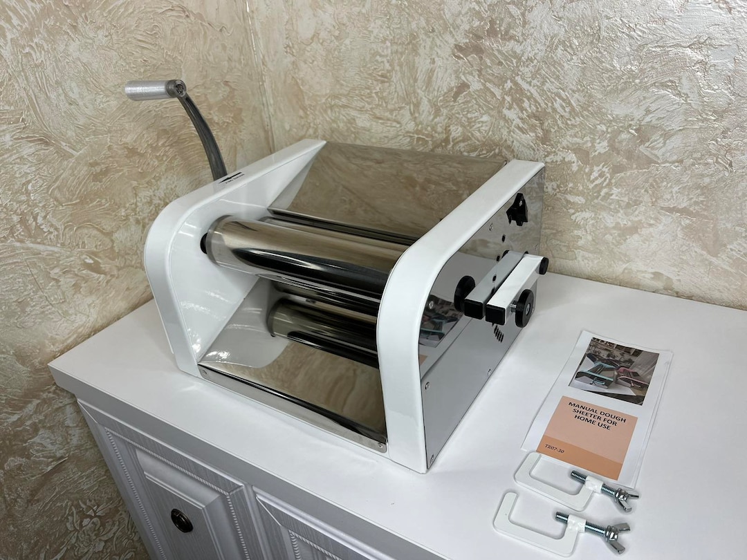Dough Sheeter Manual, for Croissant, Dough Roller, Pasta Maker, Pastry ...