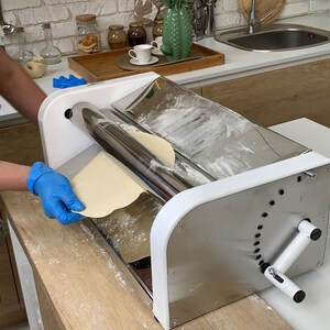 Dough Sheeter Manual for Croissant Dough Roller Pasta - Etsy