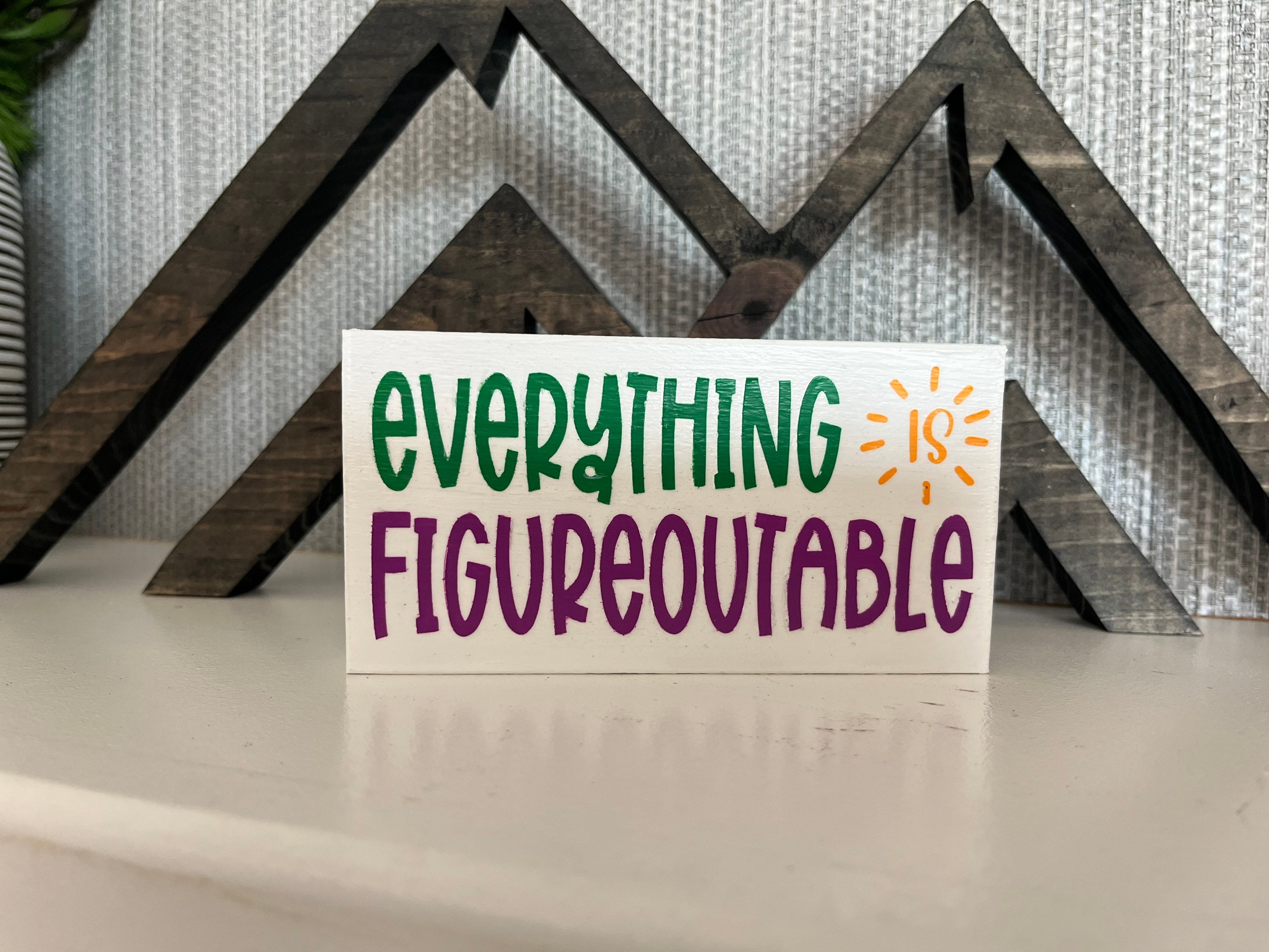 Everything is Figureoutable - Etsy