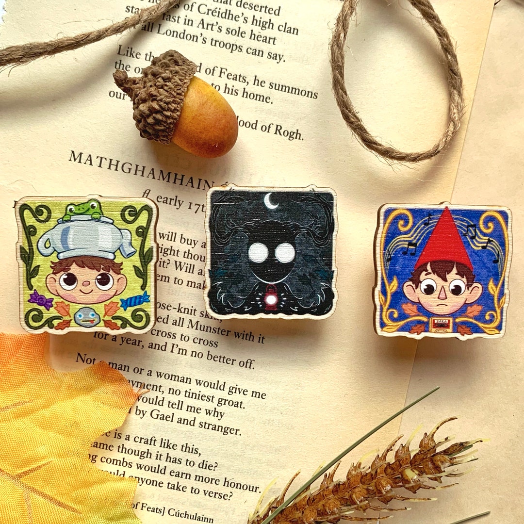 OTGW Wooden Pin Over the Garden Wall Inspired Wirt Greg - Etsy