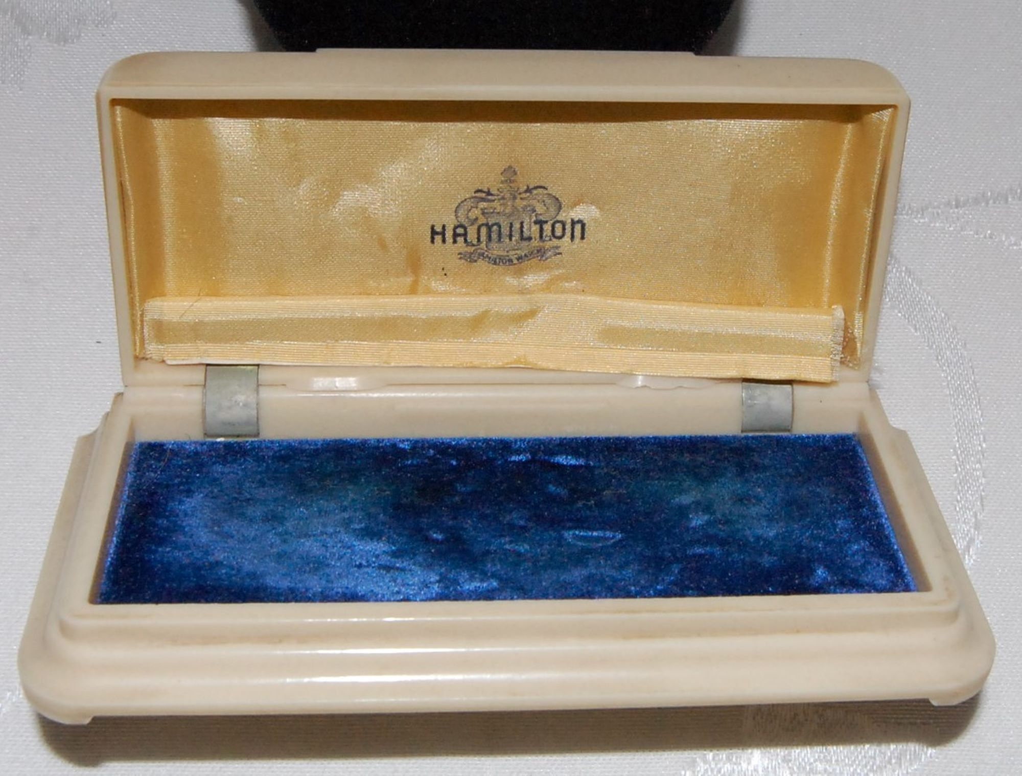 Vintage Bakelite Ivory Hamilton Watch Case - Etsy