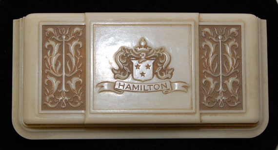 Vintage Bakelite Ivory Hamilton Watch Case - Etsy