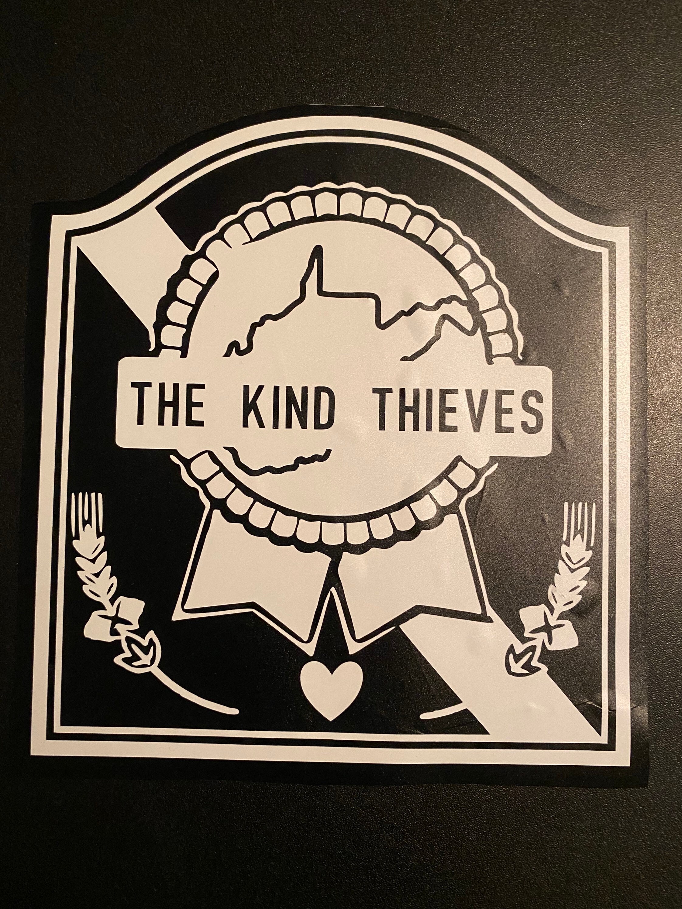 THE KIND THIEVES Peeber Vinyl Sticker - Etsy