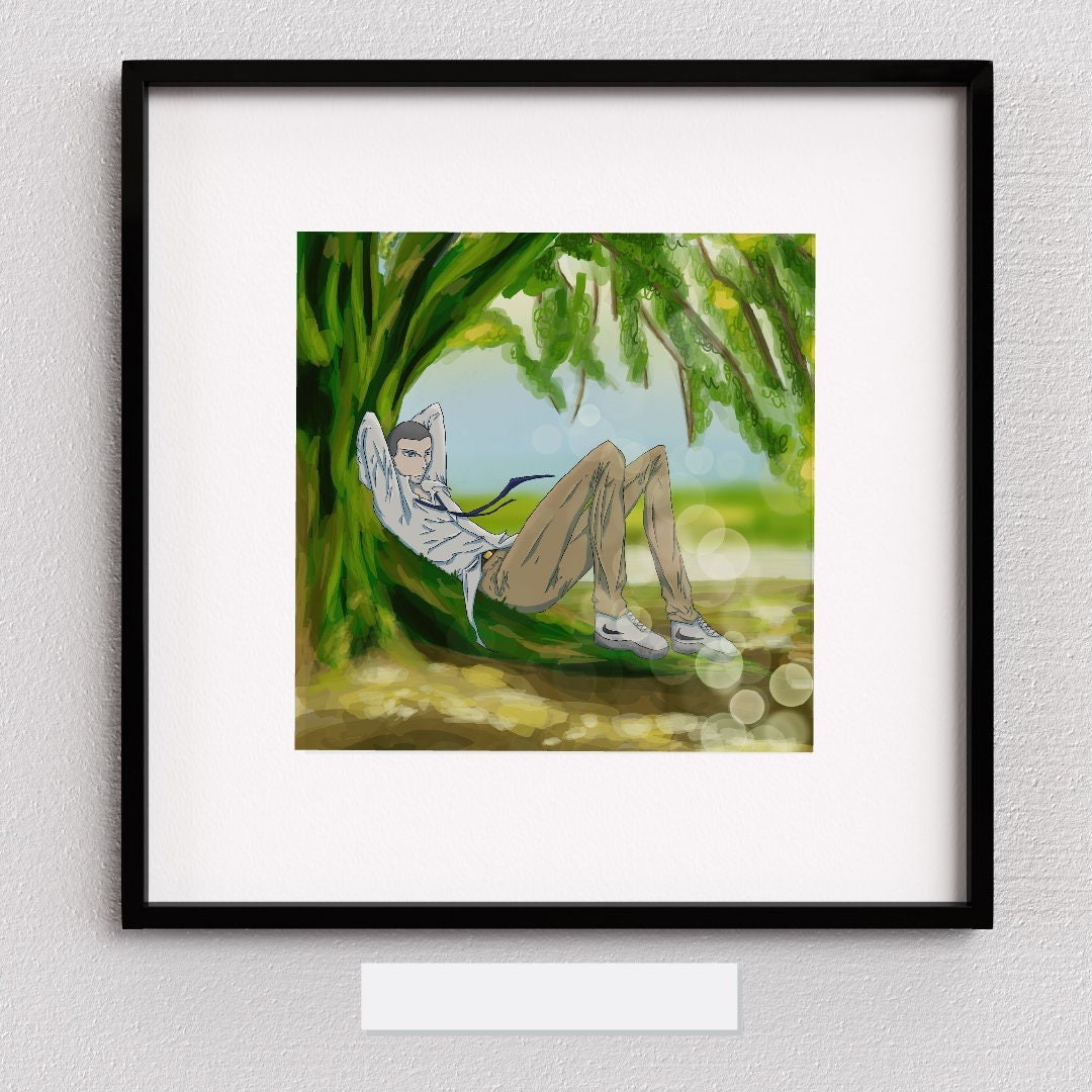 The Raven Cycle Ronan Art Print Wall Art Digital File - Etsy