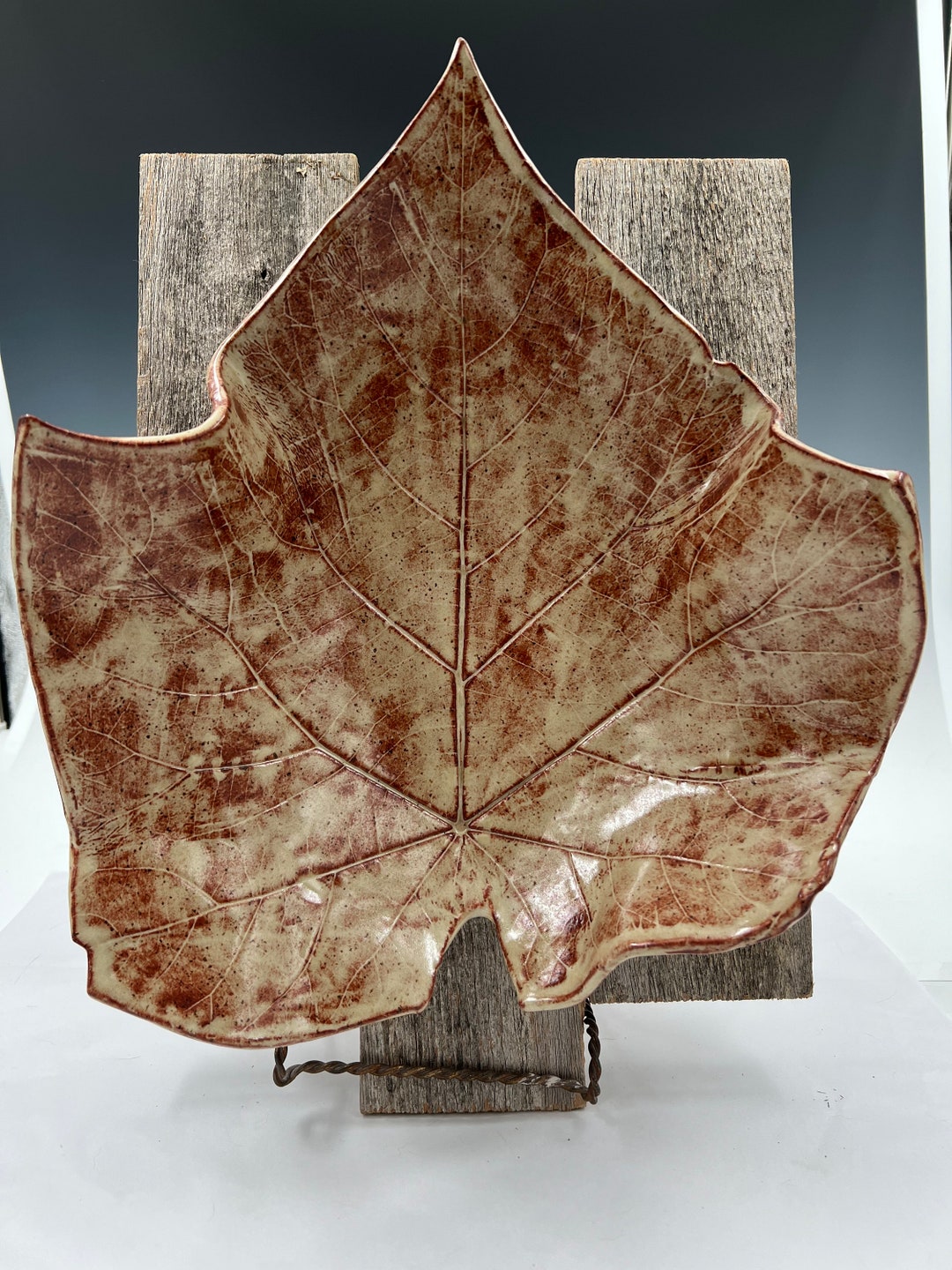 Timeless Leaves Wall Piece #1 - Etsy