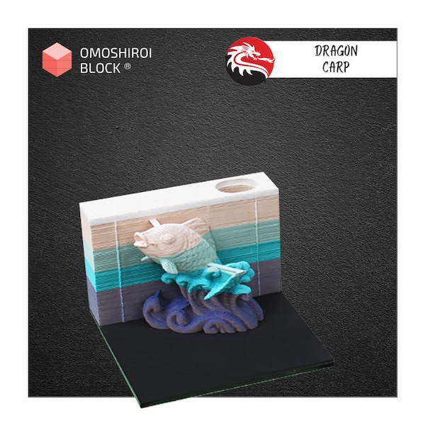 3d Memo Pad Dragon - Etsy