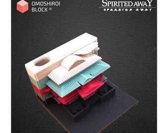 Omoshiroi Block Chinese Dragon Boat 3D Memo Pad With Pen | Etsy