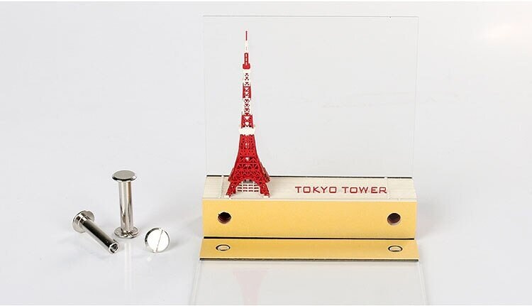 Omoshiroi Block Tokyo Tower 3D Memo Pad - Etsy