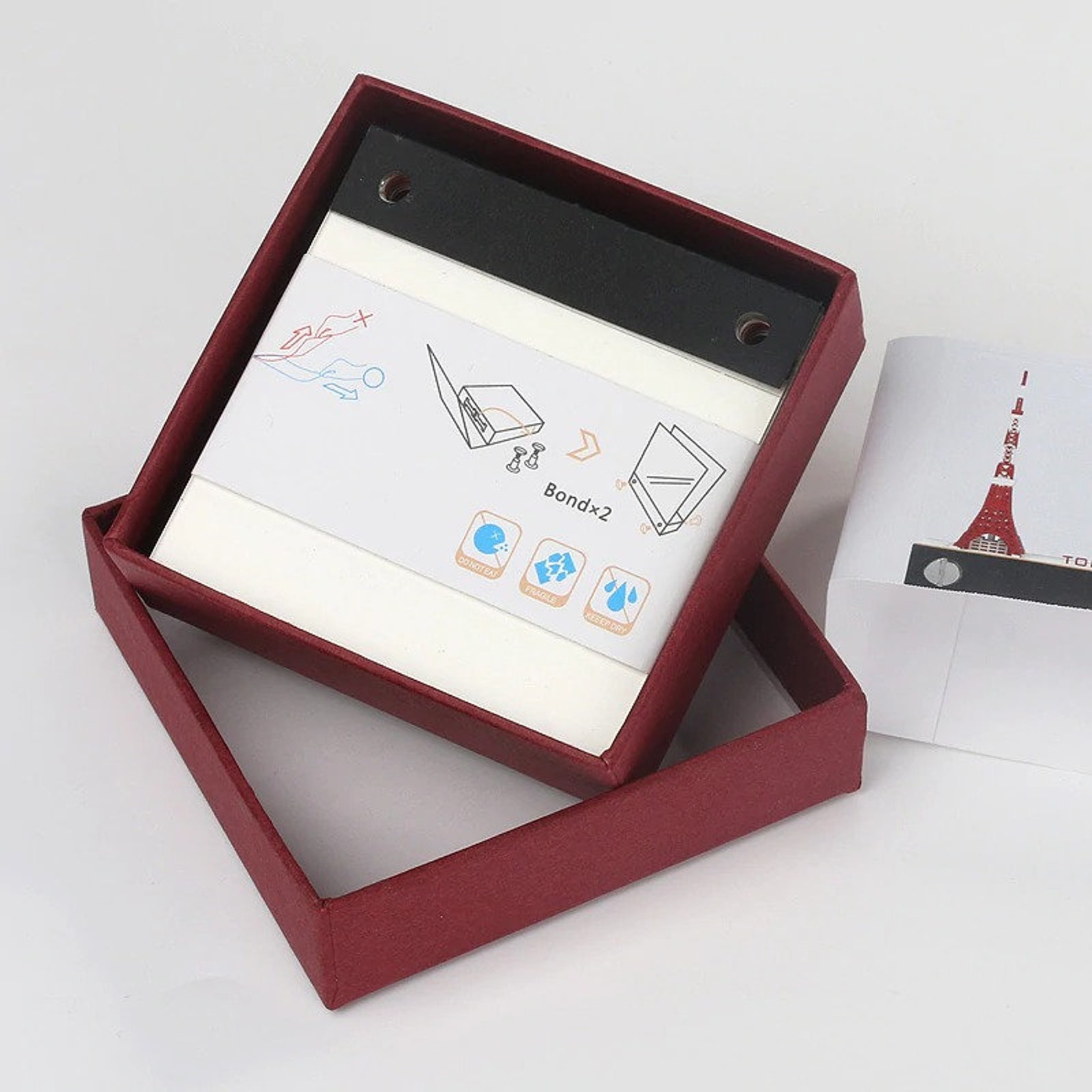 Omoshiroi Block Tokyo Tower 3D Memo Pad - Etsy