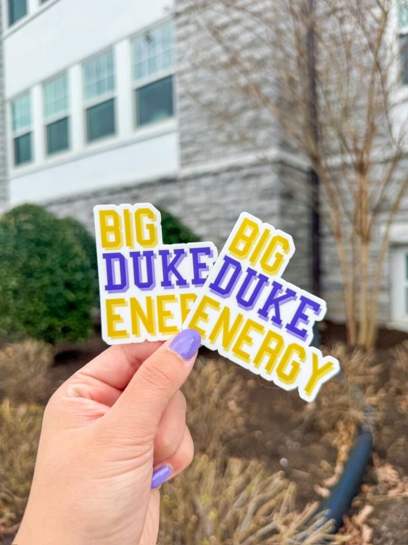 Big Duke Energy Sticker - Etsy