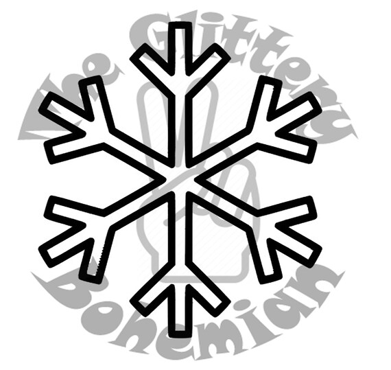 Snowflake SVG | Etsy